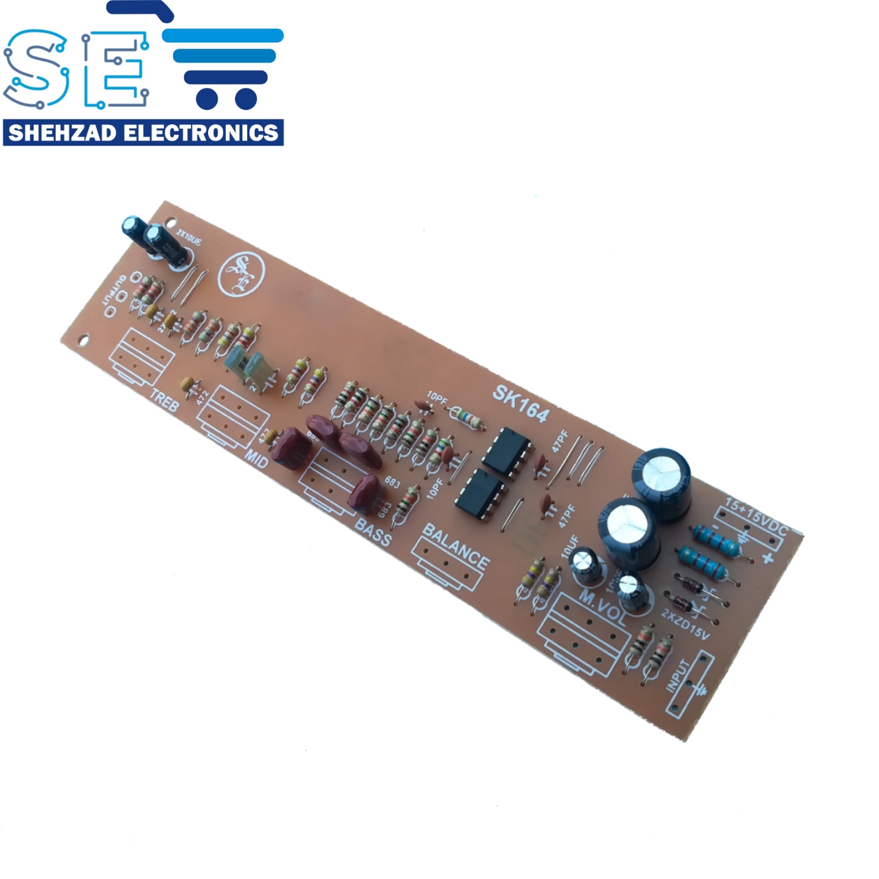 Bass Tone Mid Treble Stereo SK164 Board Volume Control – Shahzad ...