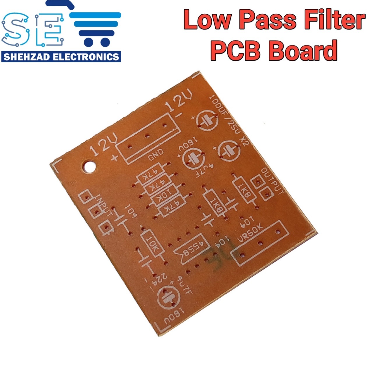 Low Pass Filter PCB – Precision Bass Management for Pro Audio & DIY ...