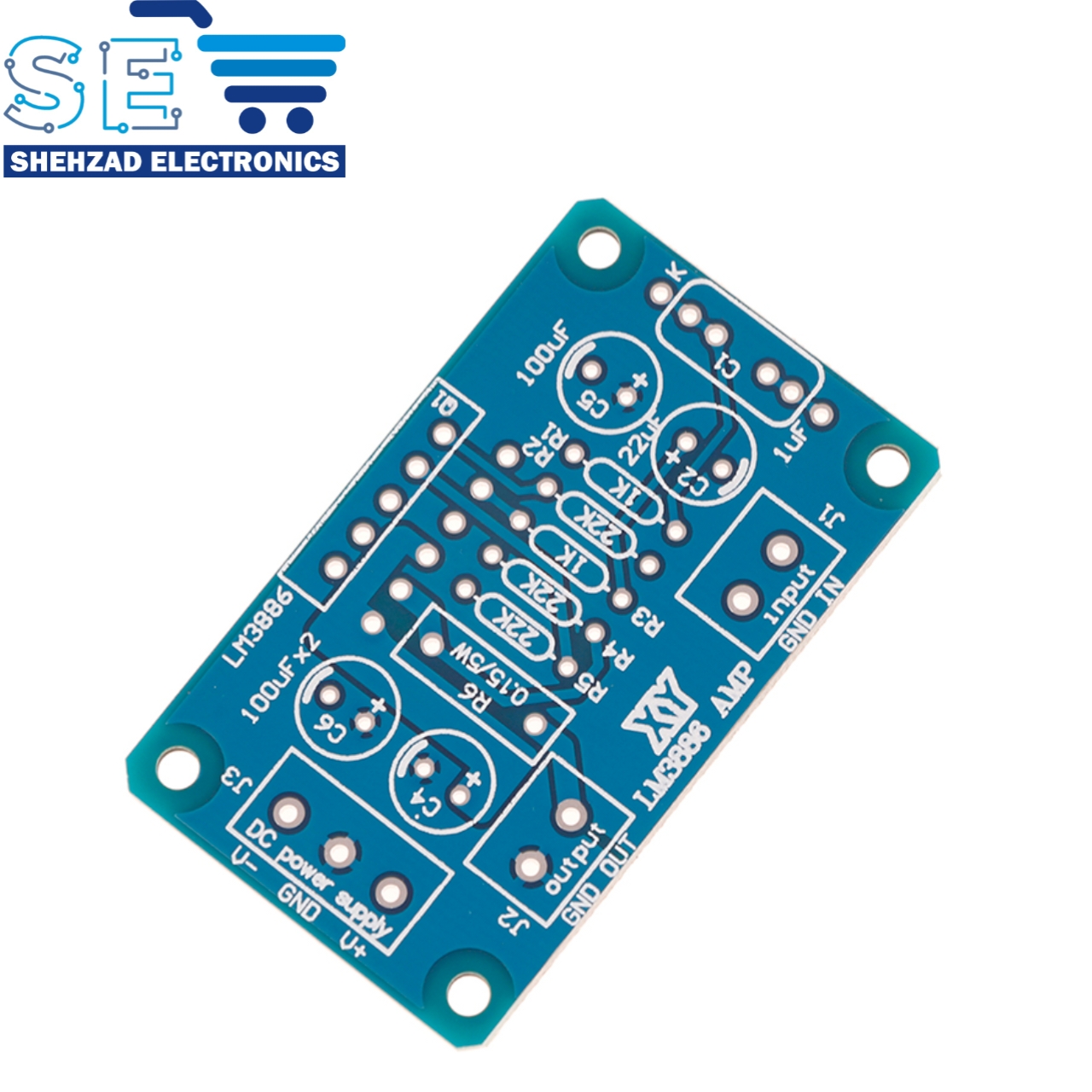 LM3886 68W Hi-Fi Mono Amplifier PCB – Premium Quality for Crystal Clear ...